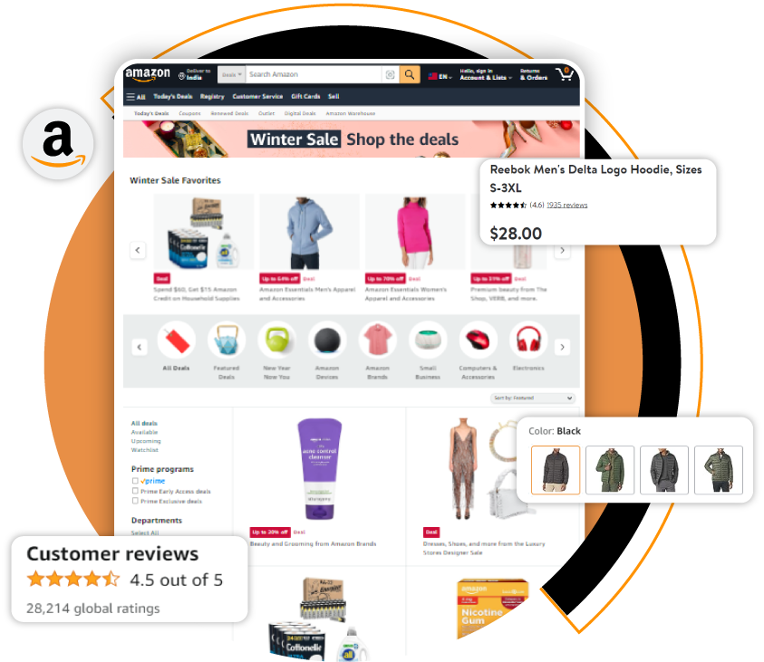Amazon Products Product and Review Dataset - Web Scraping Dataset Amazon