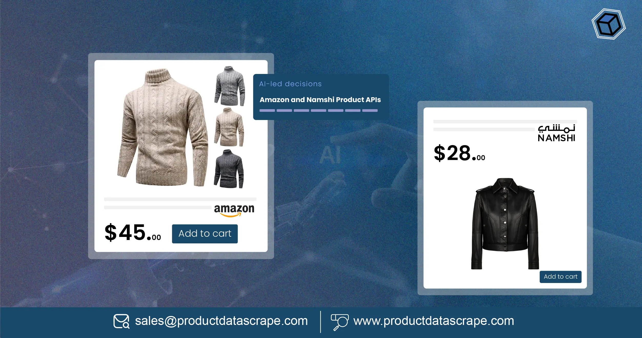 Amazon and Namshi Product APIs for Pricing & Market Insights