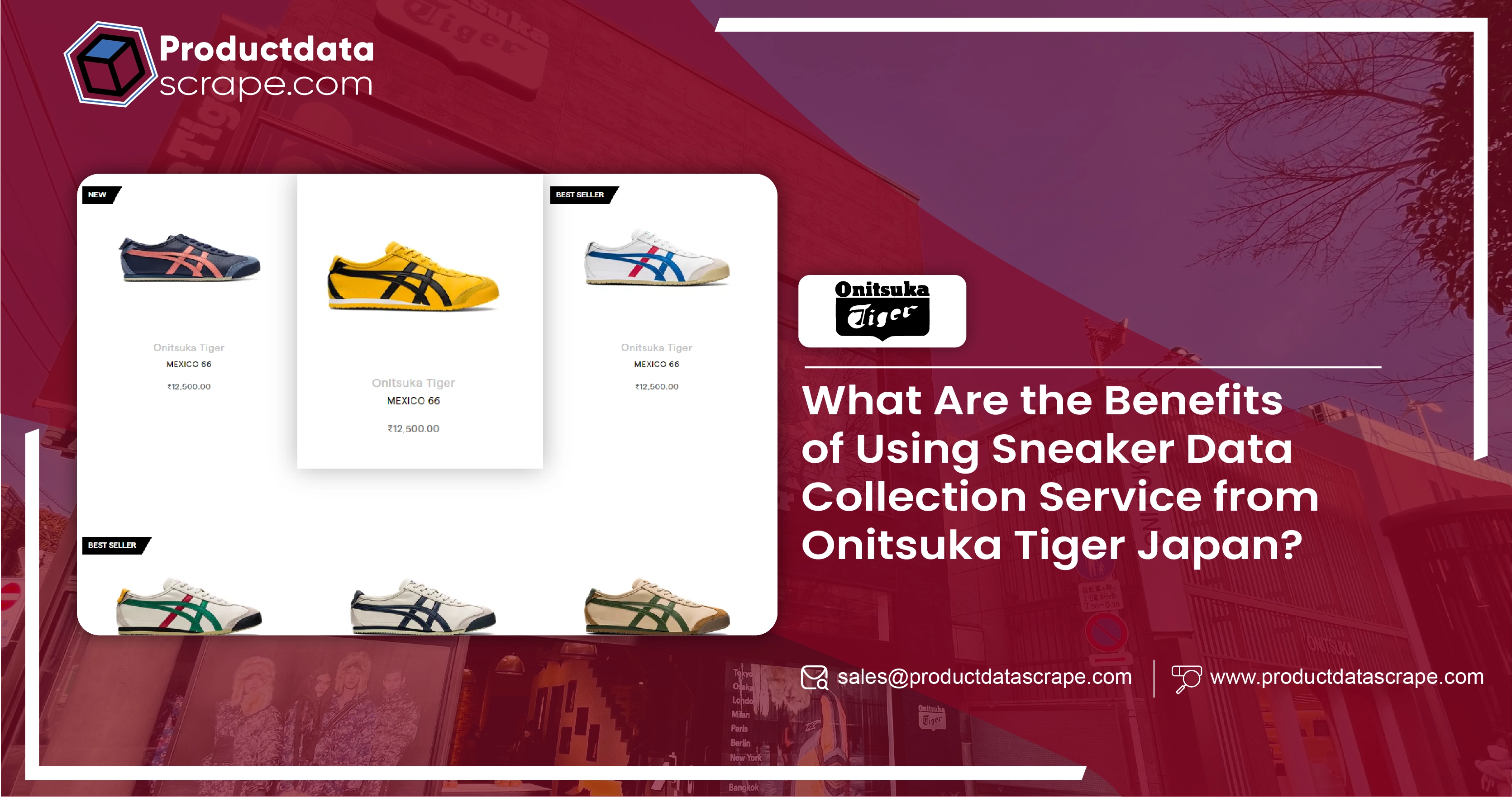 Benefits of Sneaker Data Collection Service from Onitsuka Tiger Japan