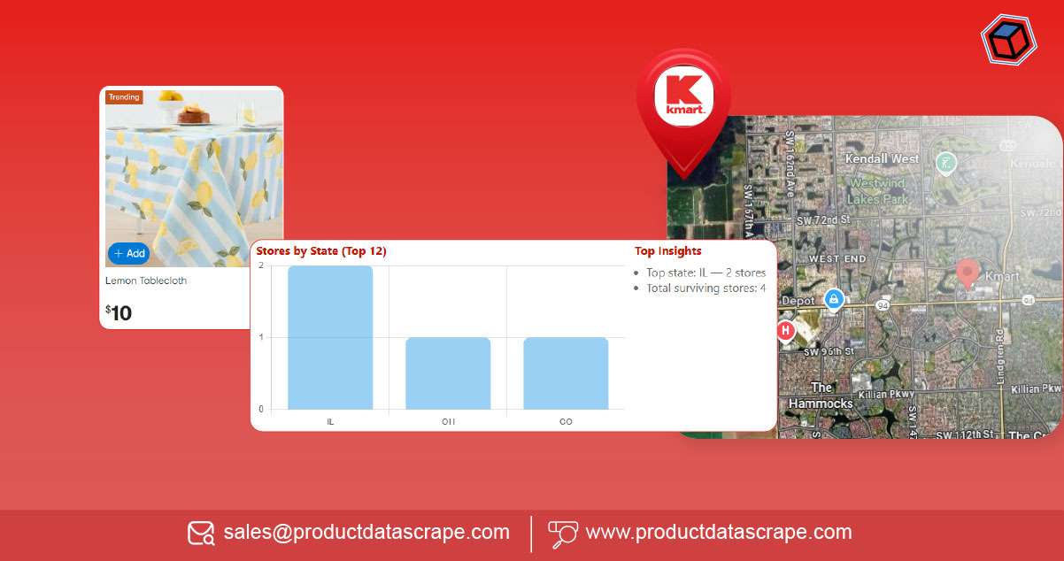 Extract Kmart Retail Locations USA – 2025 Dataset