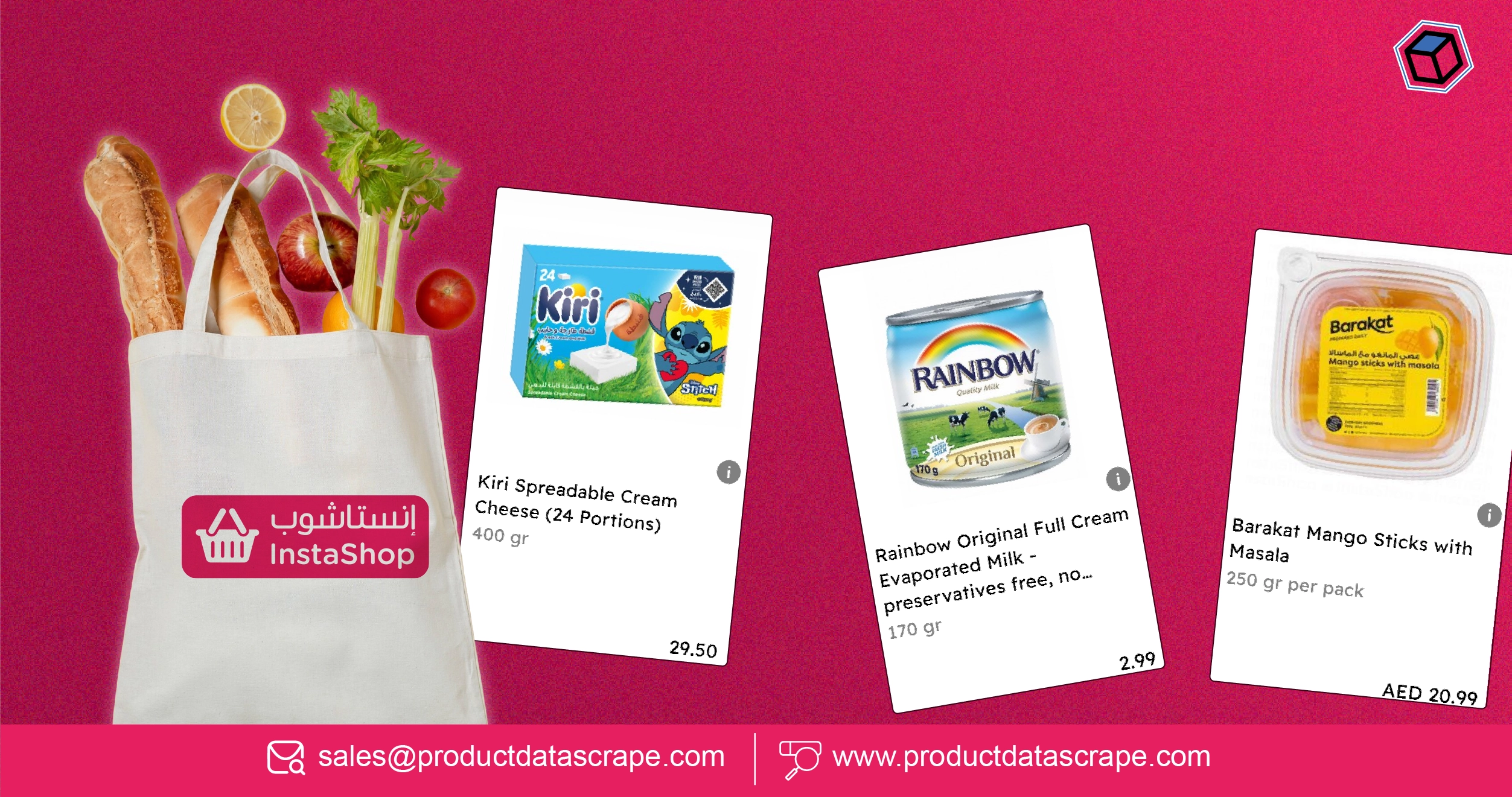 Extract Instashop Product Details and Pricing for Competitive Insights
