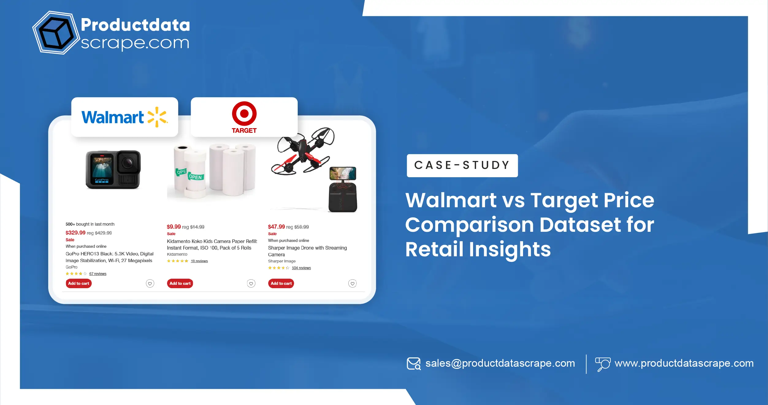 Walmart vs Target Price Comparison Dataset for Retail Insights